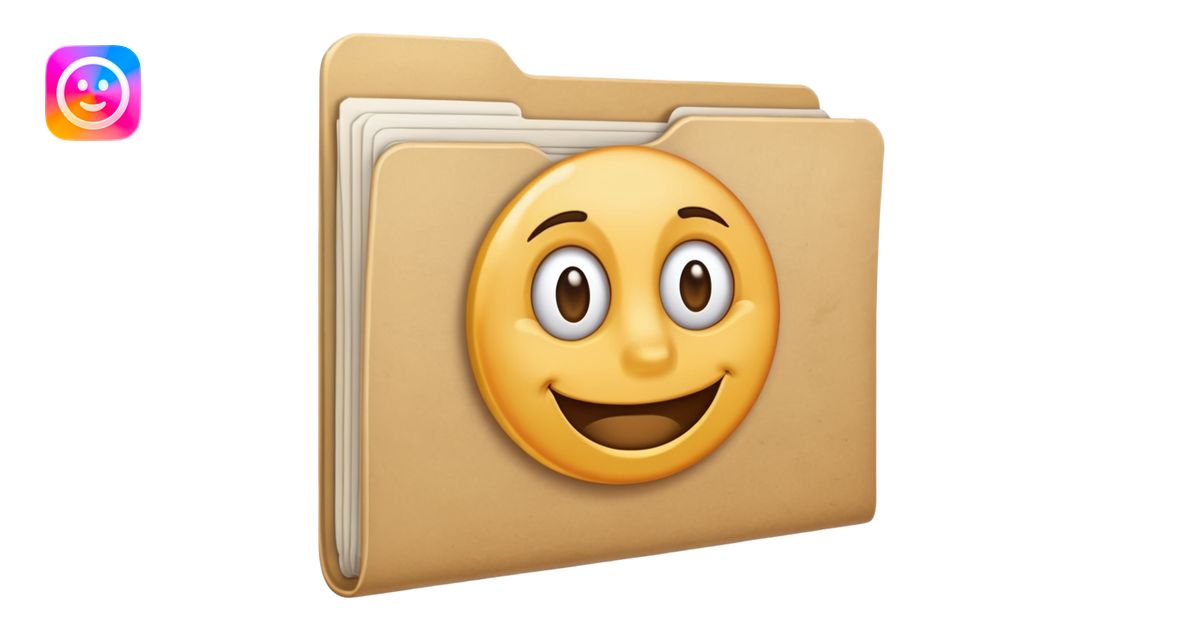 office real folder emoji | AI Emoji Generator