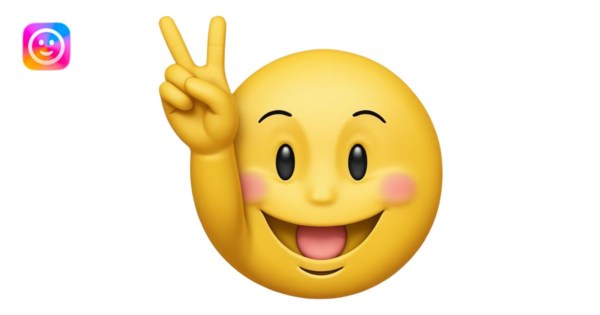 Smiley face with the middle finger emoji | AI Emoji Generator