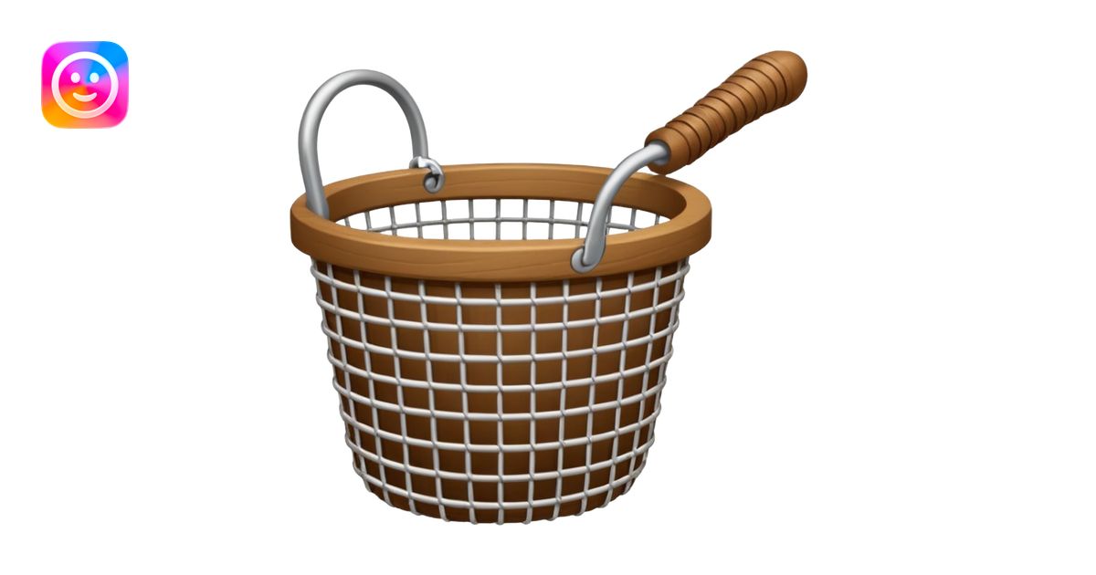 Net With Handle emoji | AI Emoji Generator