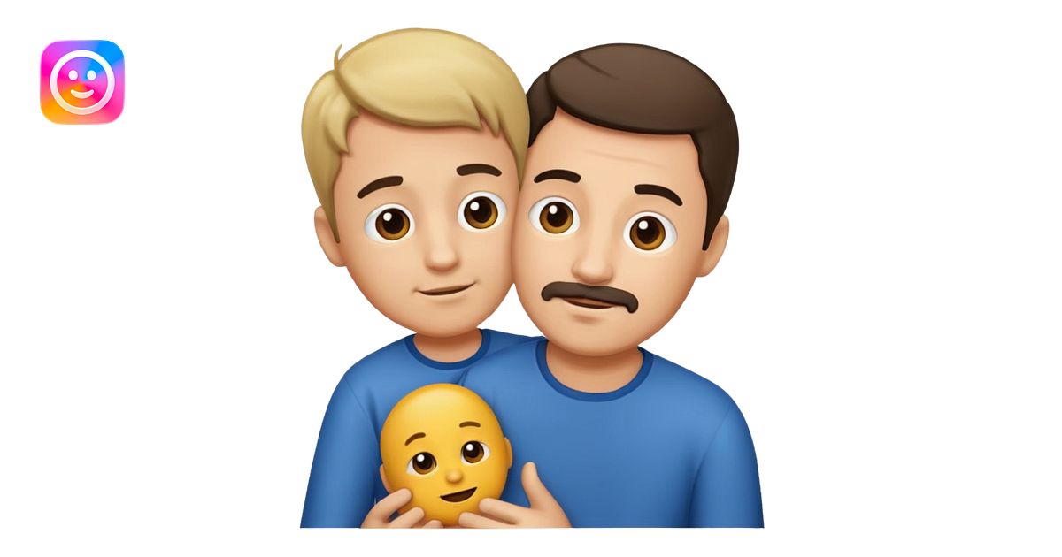 father and boy emoji | AI Emoji Generator