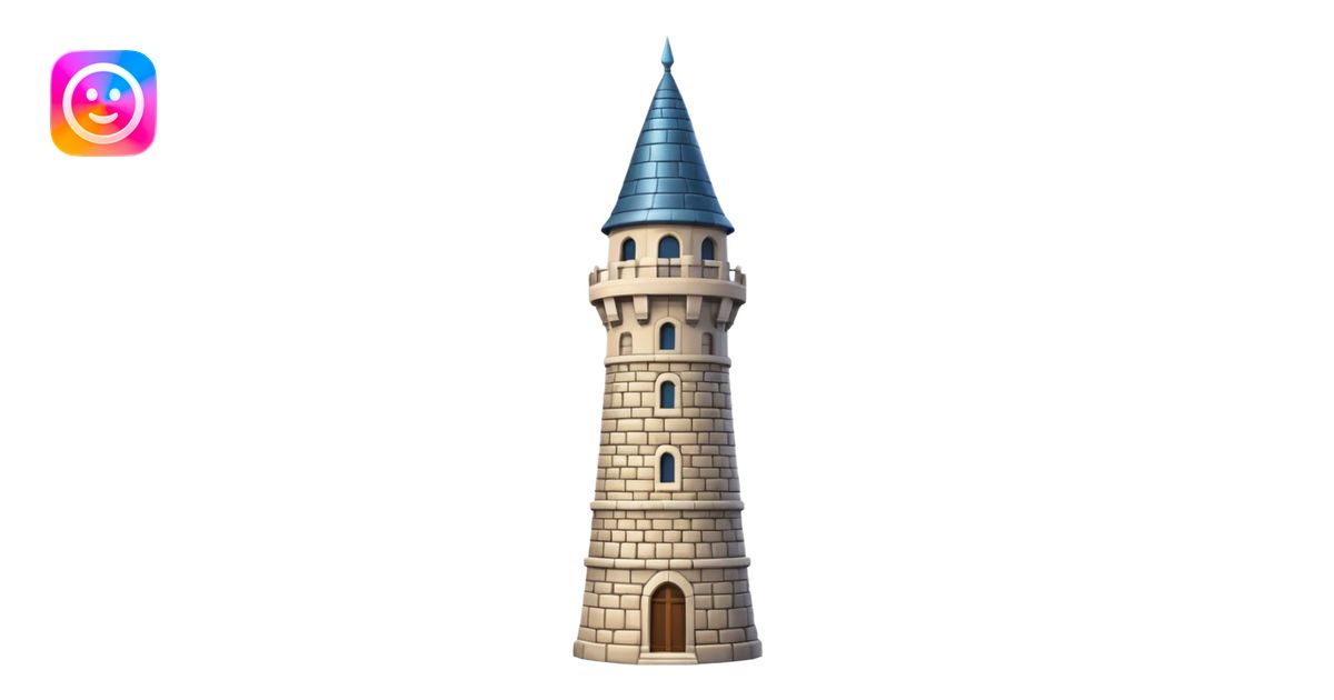 tower landmark. emoji | AI Emoji Generator