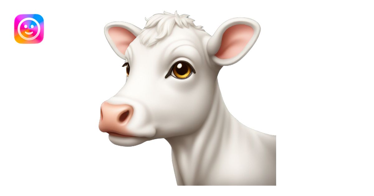 Calf emoji | AI Emoji Generator