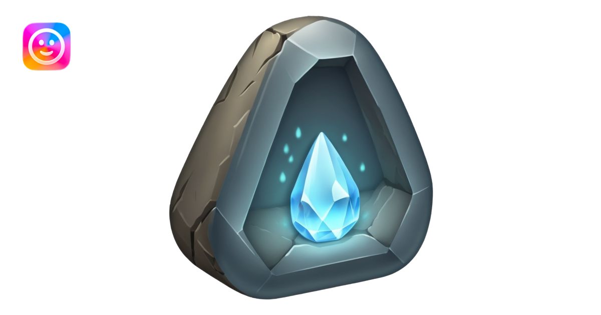 magical stone emoji | AI Emoji Generator