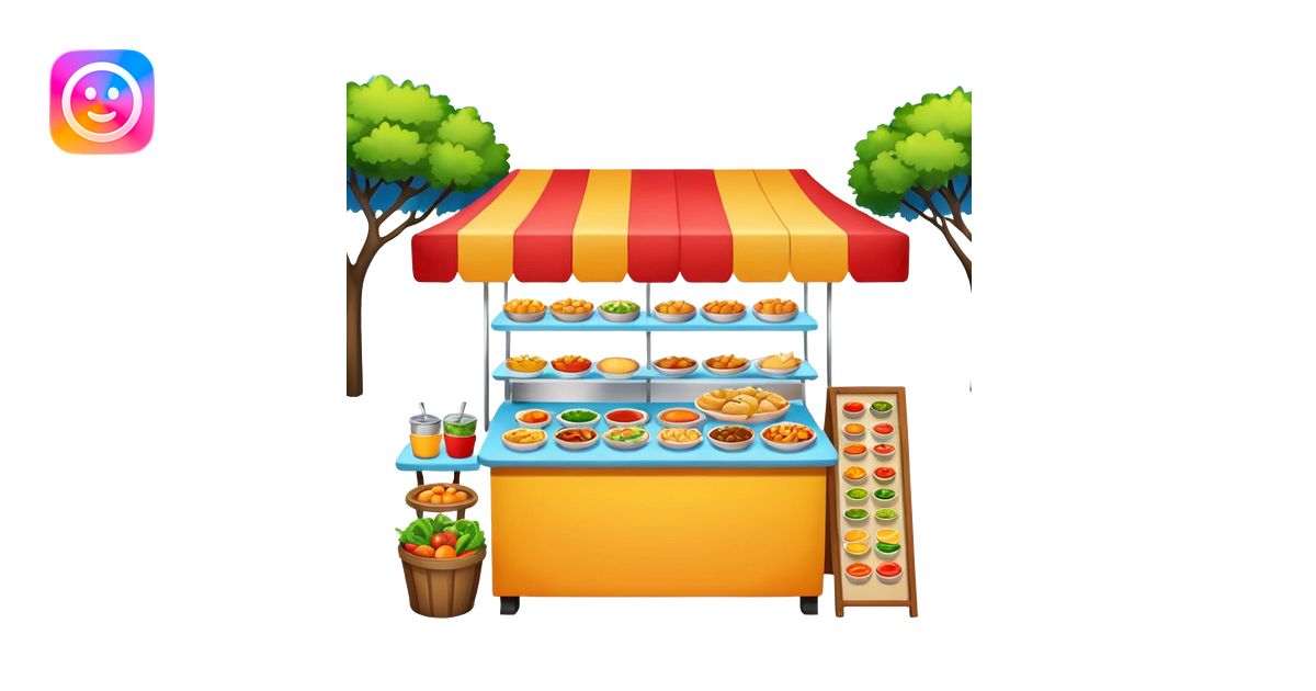 food stall emoji | AI Emoji Generator