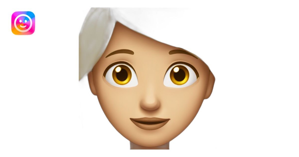Honest female friend emoji | AI Emoji Generator