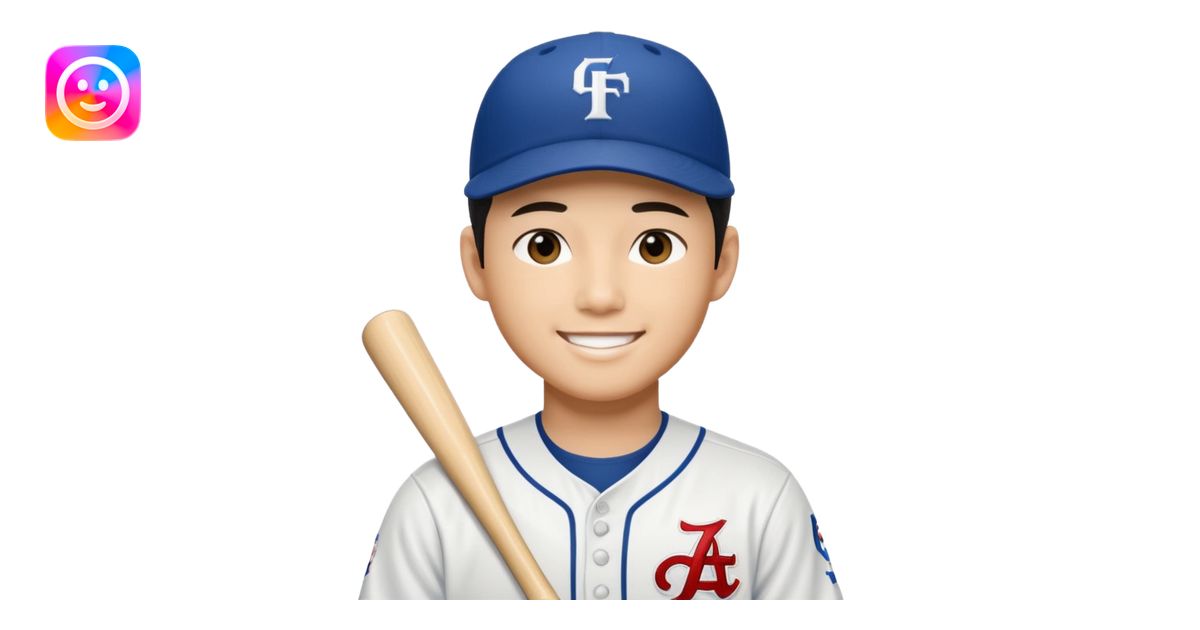 Shohei Ohtani baseball player emoji | AI Emoji Generator