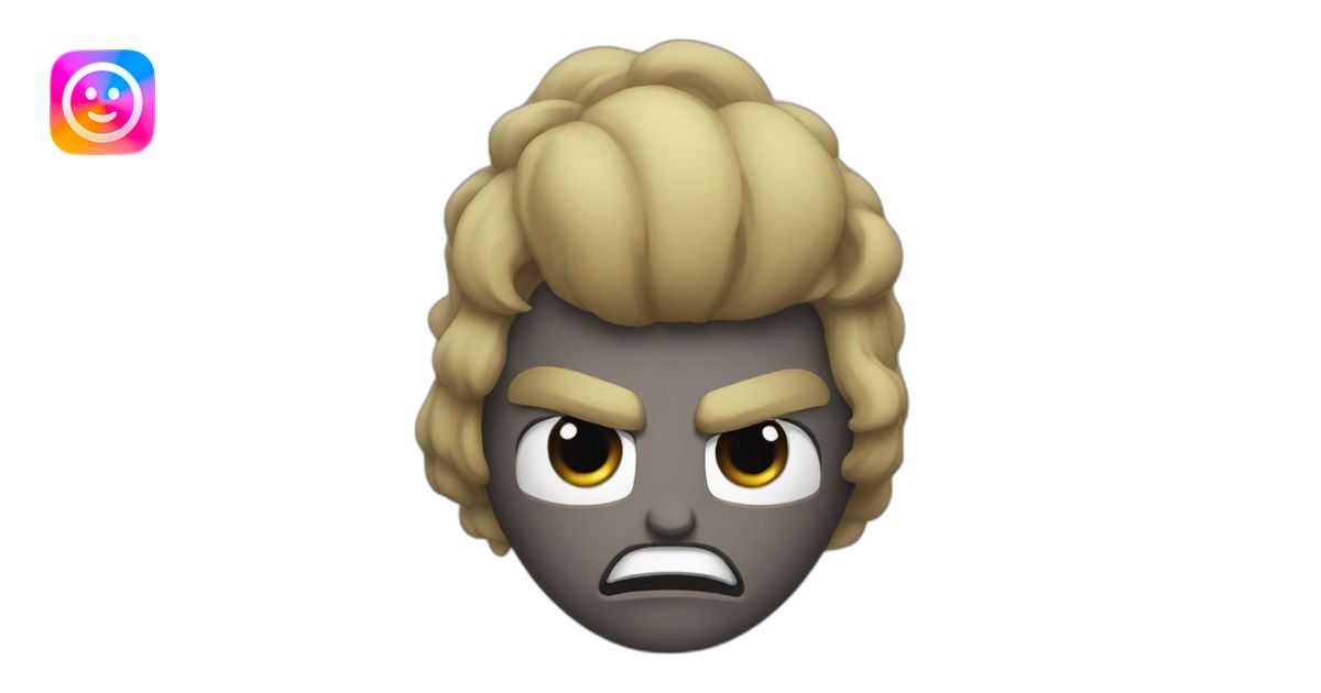 Dual lipa angry emoji | AI Emoji Generator