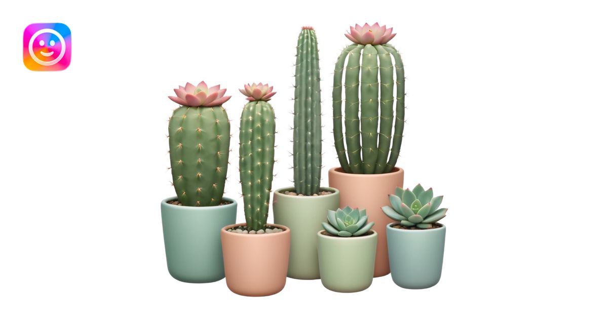 Ceramic pots in pastel colors, tall and short, cylindrical, square, and ...