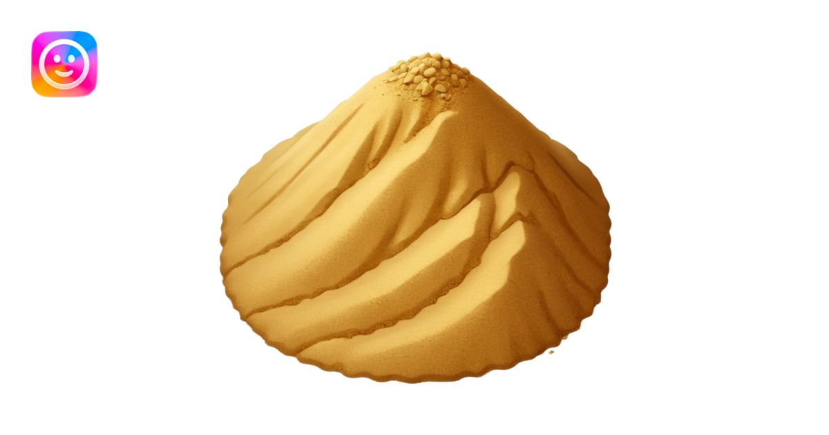 sand emoji | AI Emoji Generator