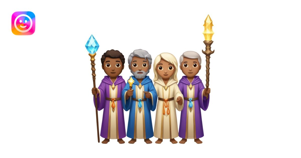 Magic wizard team emoji | AI Emoji Generator