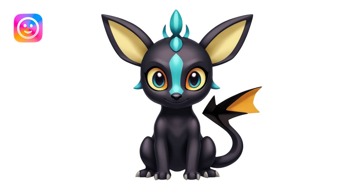 Meloetta-Umbreon-Spyro-Toothless-Stitch-Pokémon-Fakémon-creature-hybrid ...