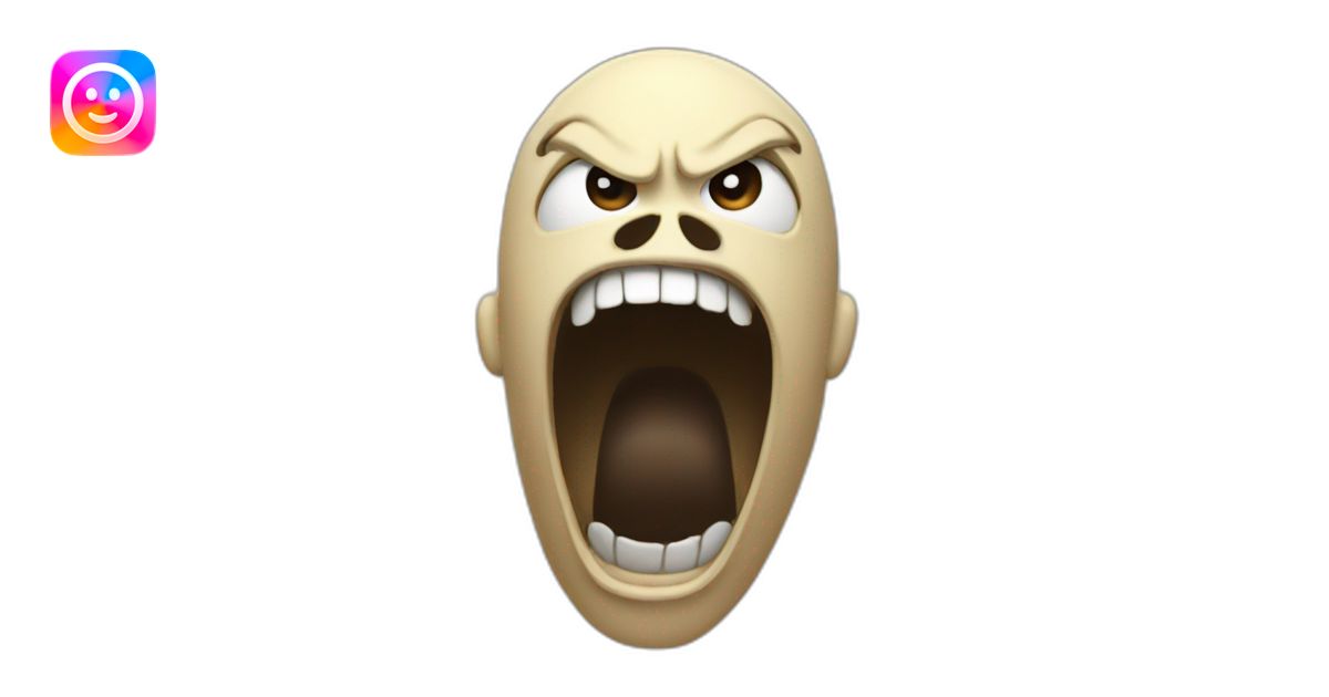 Scream emoji | AI Emoji Generator