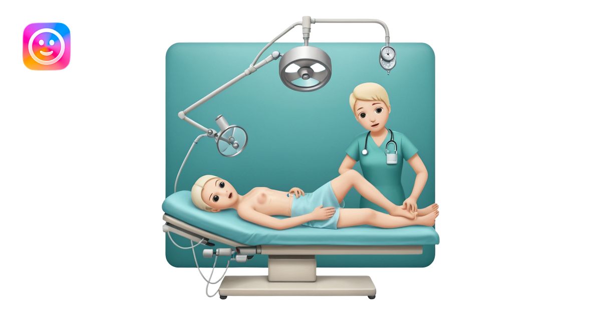 A colonoscopy procedure in progress in a clean, clinical operating room ...