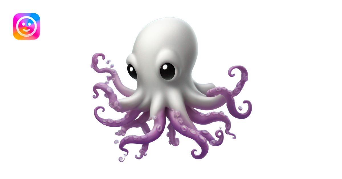 Squid inking emoji | AI Emoji Generator