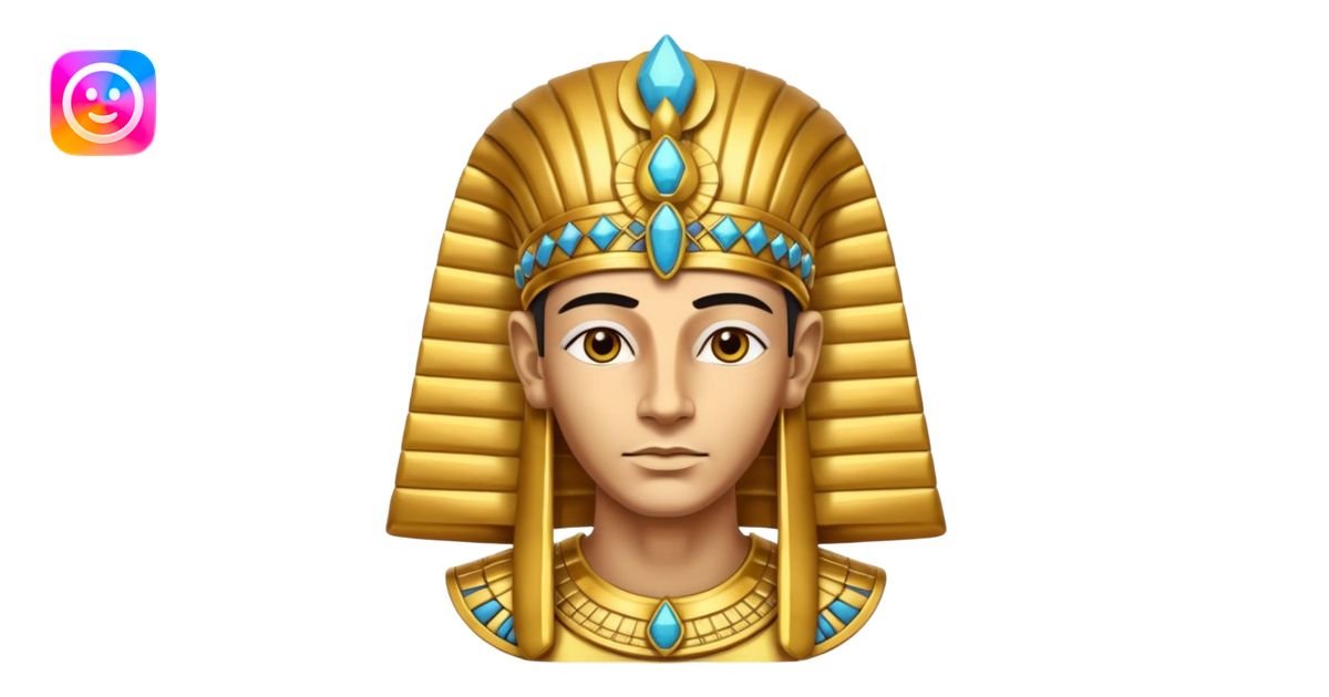 Pharaoh emoji | AI Emoji Generator