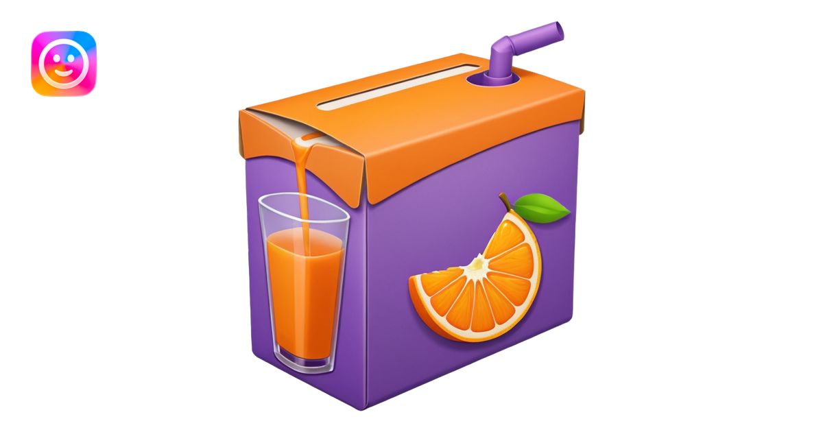 juice box emoji | AI Emoji Generator