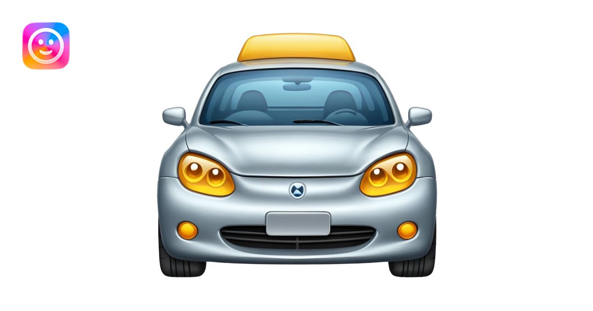 chip on the car emoji | AI Emoji Generator