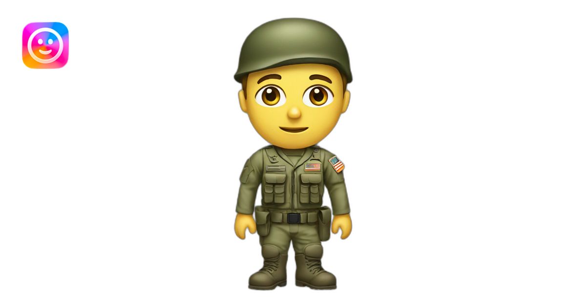 United States army emoji | AI Emoji Generator