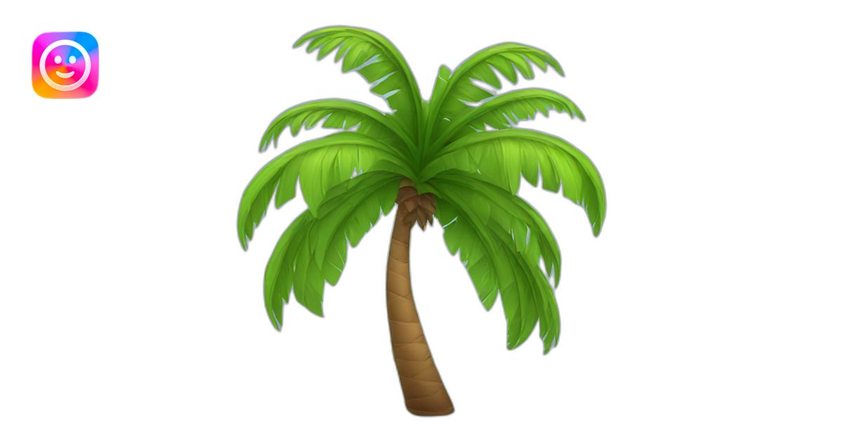 palm tree emoji | AI Emoji Generator