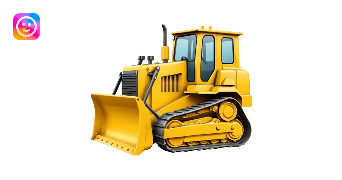 Buldozer emoji | AI Emoji Generator