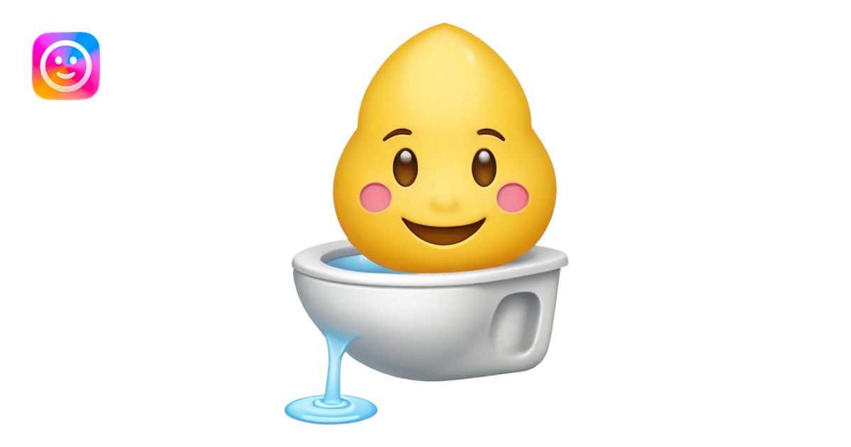 Peeing emoji emoji | AI Emoji Generator