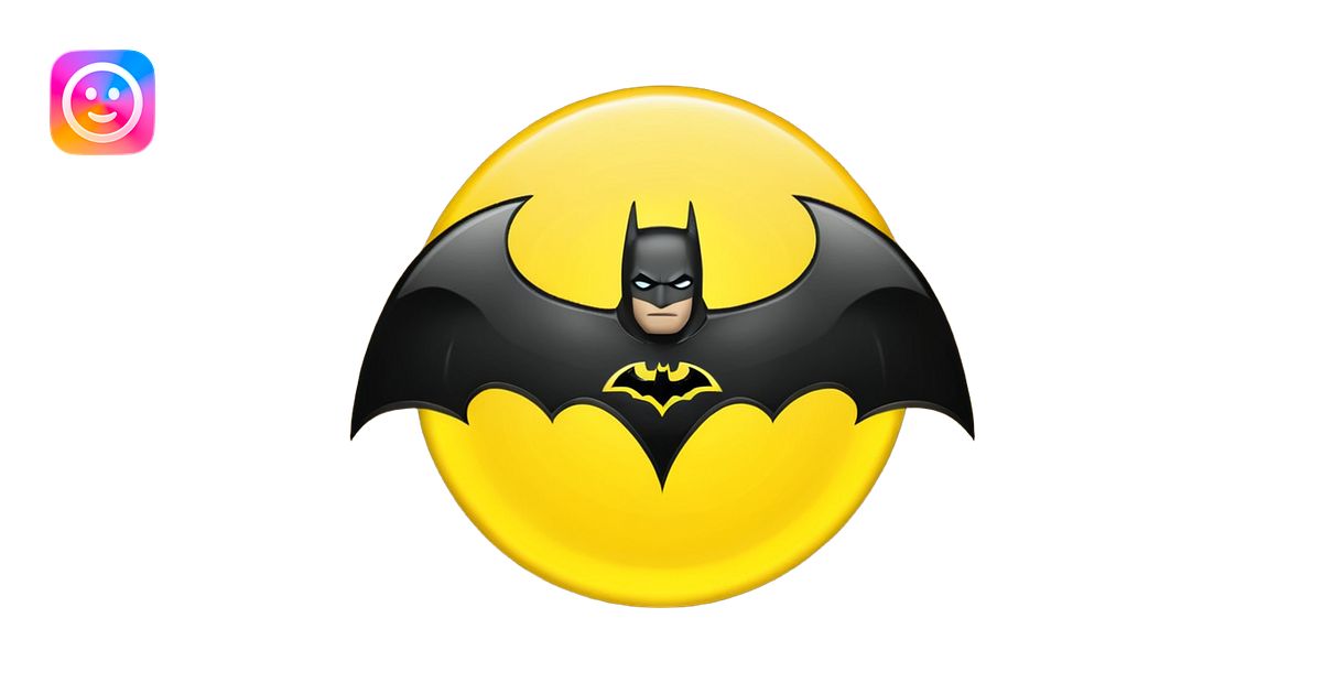 Batman signal emoji | AI Emoji Generator