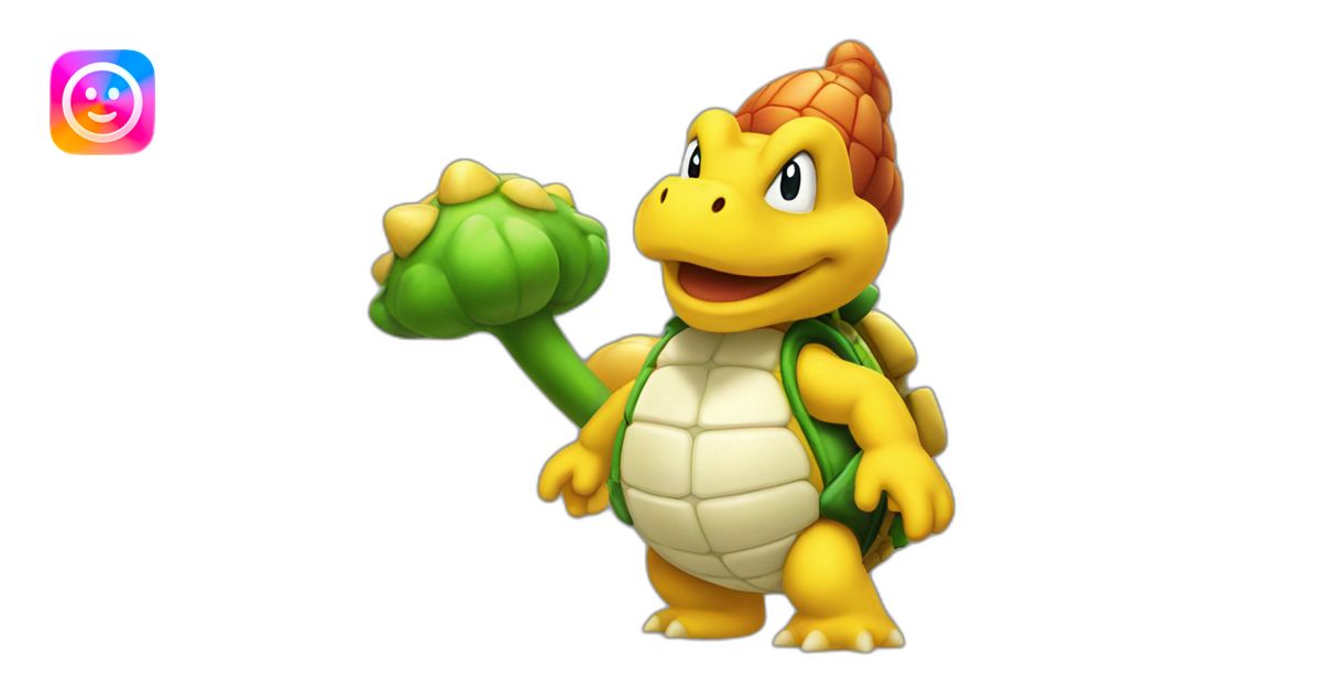 Koopa troopa emoji | AI Emoji Generator