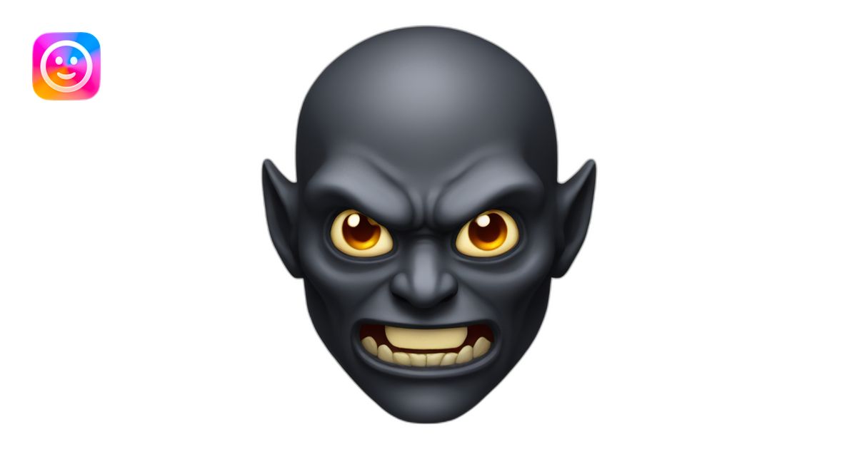 Créature dark démon emoji | AI Emoji Generator