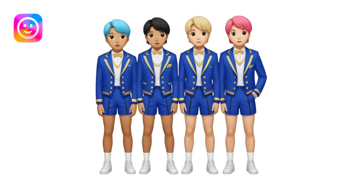 kpop bts group emoji | AI Emoji Generator