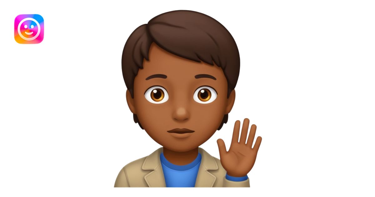 Kid saying 67 emoji | AI Emoji Generator