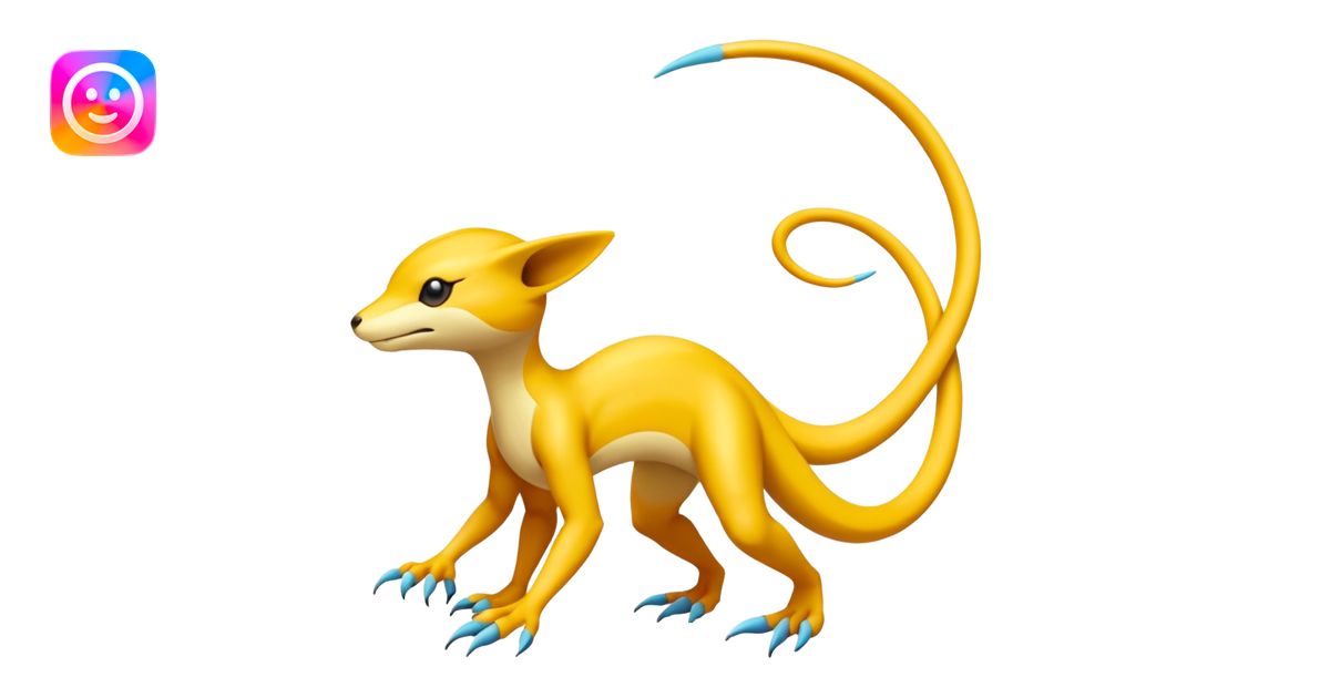 Slim Nimble Long-tailed Whip-fast Flexible Pokémon-Fakémon-Digimon ...