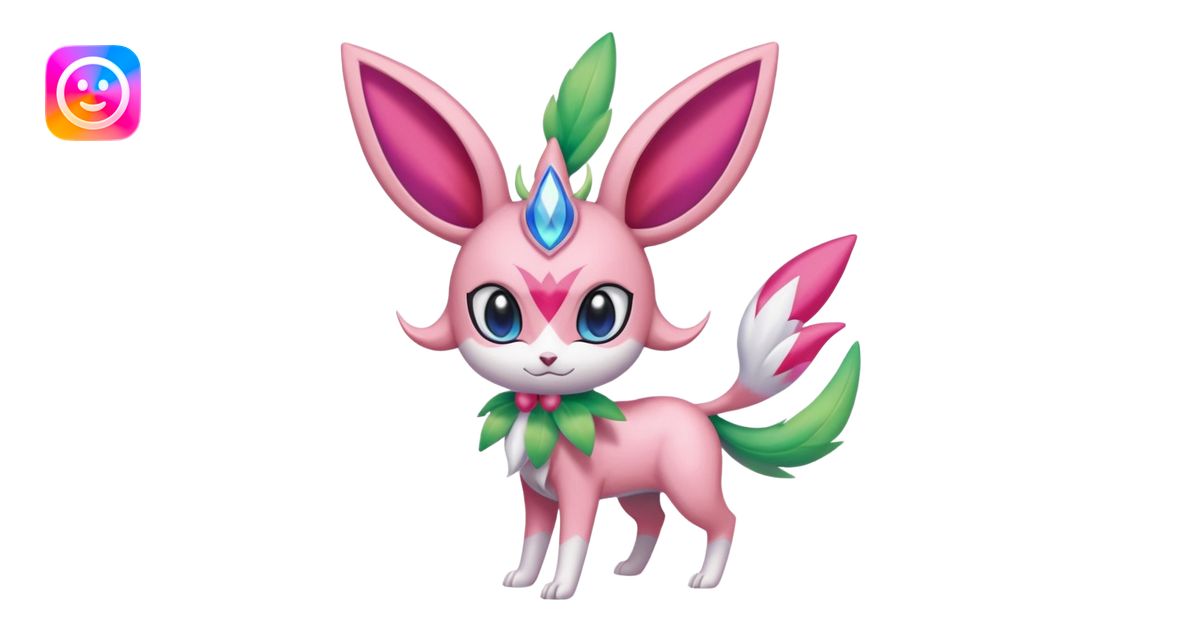Sylveon-Shaymin-Meloetta-Celebi-Espeon-fusion-animal-Fakémon-creature ...