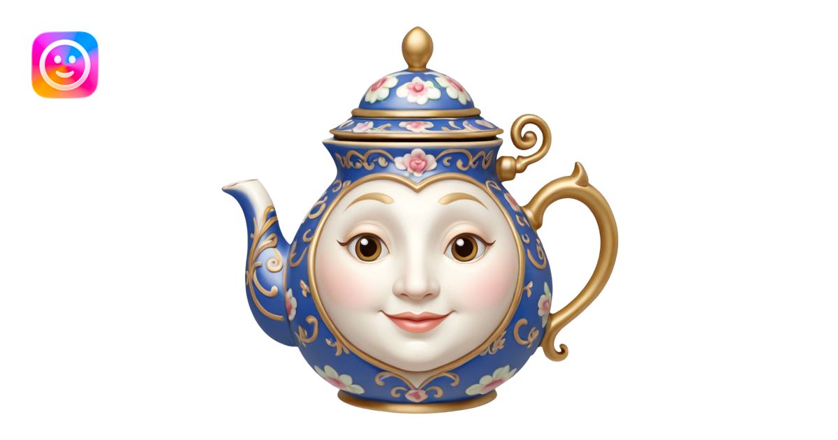 A character from the fairy tale Beauty and the Beast: Mrs. Potts, the ...