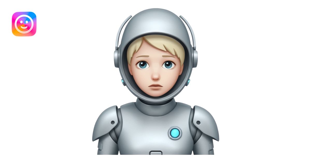person trapped in algorism with sad face emoji | AI Emoji Generator