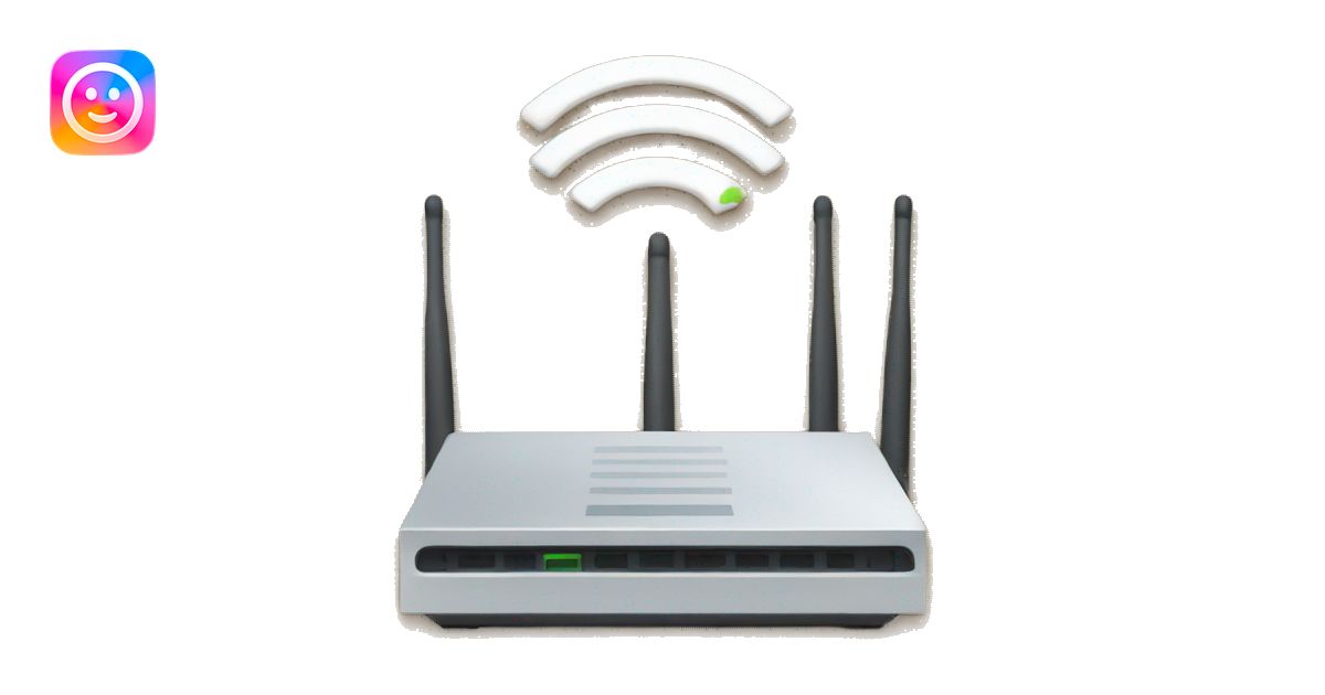 router symbol emoji | AI Emoji Generator