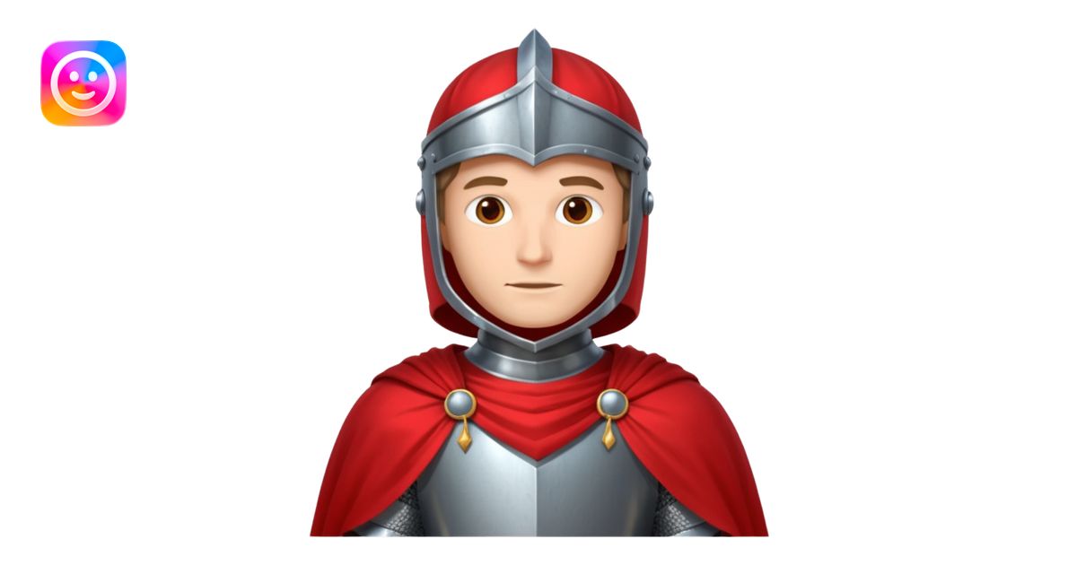 The Knight of Ivanhoe emoji | AI Emoji Generator