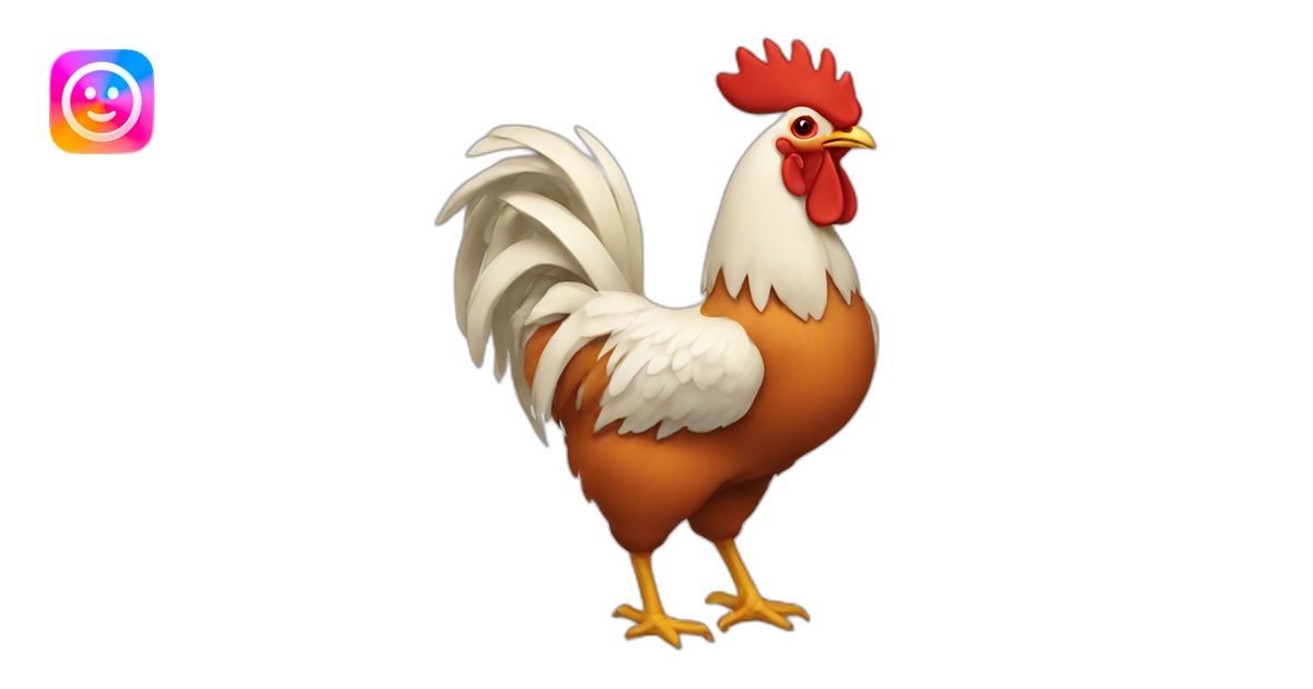 rooster emoji | AI Emoji Generator
