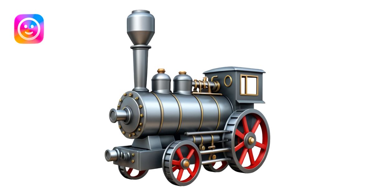 Steam Engine emoji | AI Emoji Generator