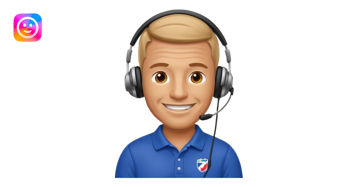 a football coach emoji | AI Emoji Generator