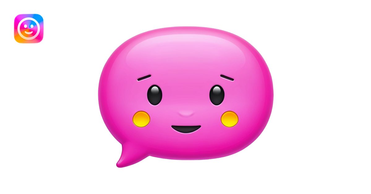 pink chat gpt ai emoji | AI Emoji Generator