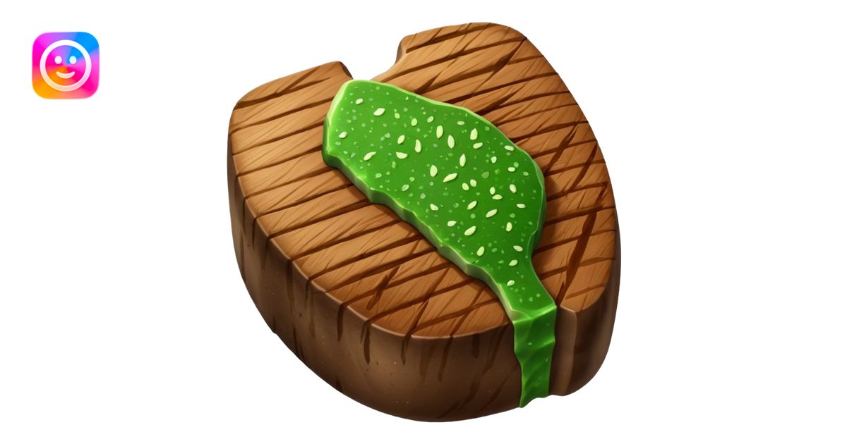 Green steak emoji | AI Emoji Generator
