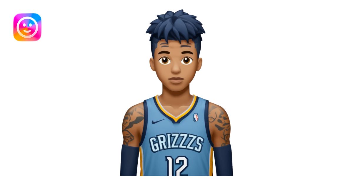 Ja Morant Grizzlies emoji | AI Emoji Generator