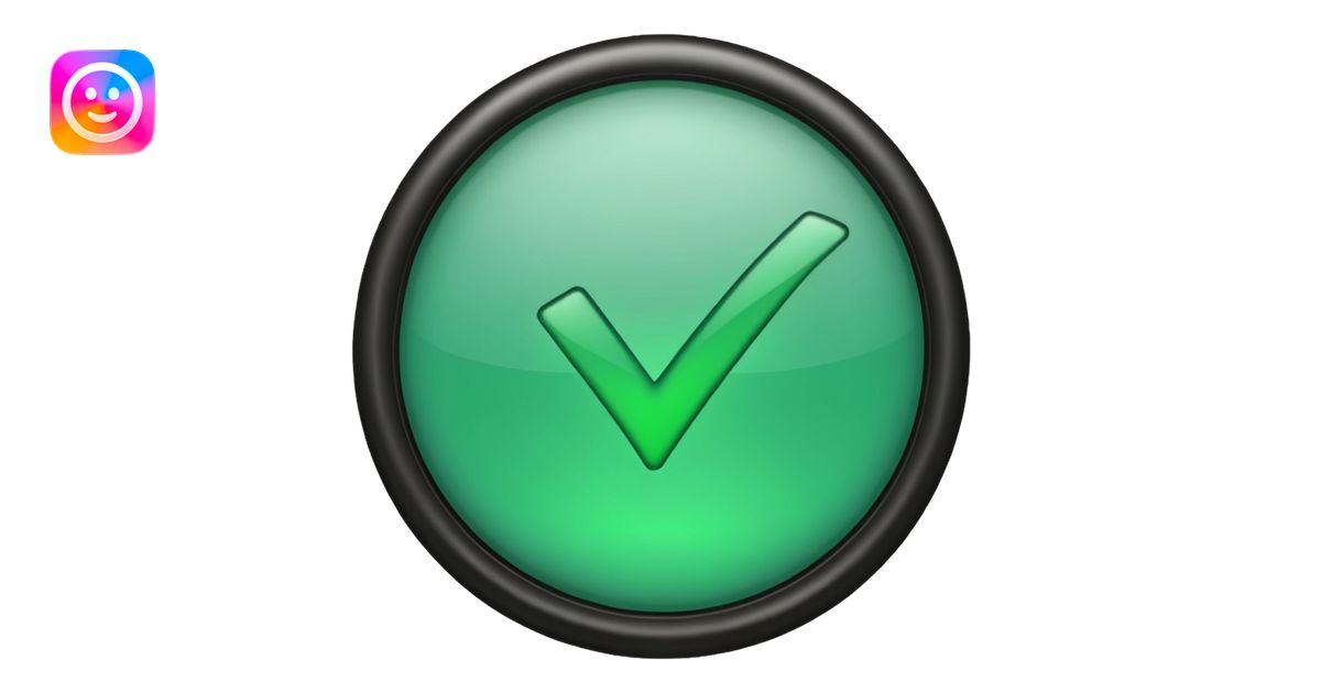 Verify emoji emoji | AI Emoji Generator