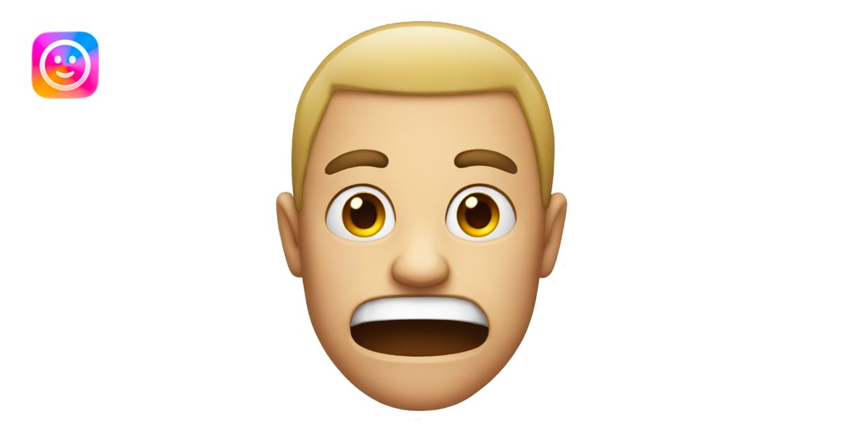Mad but a straight face emoji | AI Emoji Generator
