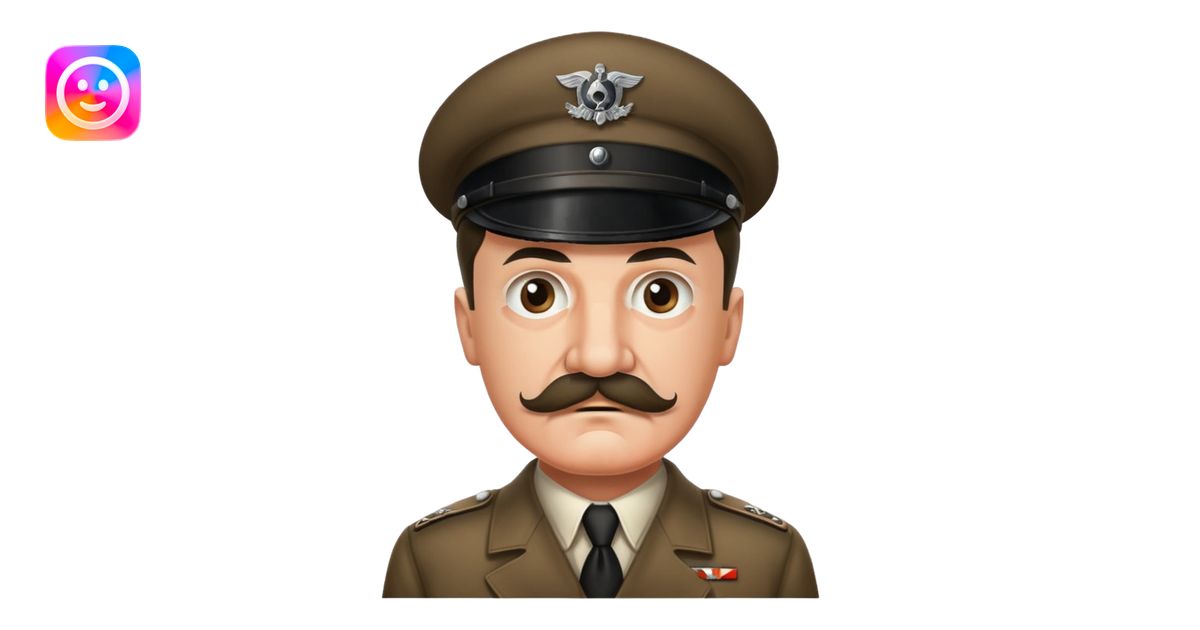 Hitler emoji | AI Emoji Generator
