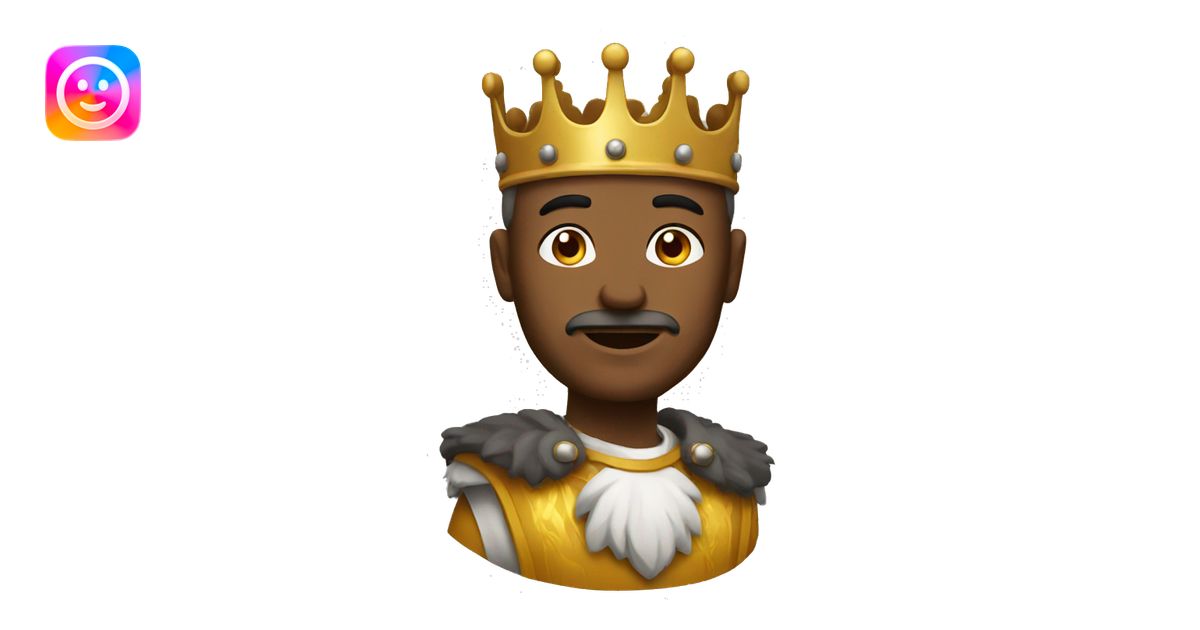 King Old emoji | AI Emoji Generator