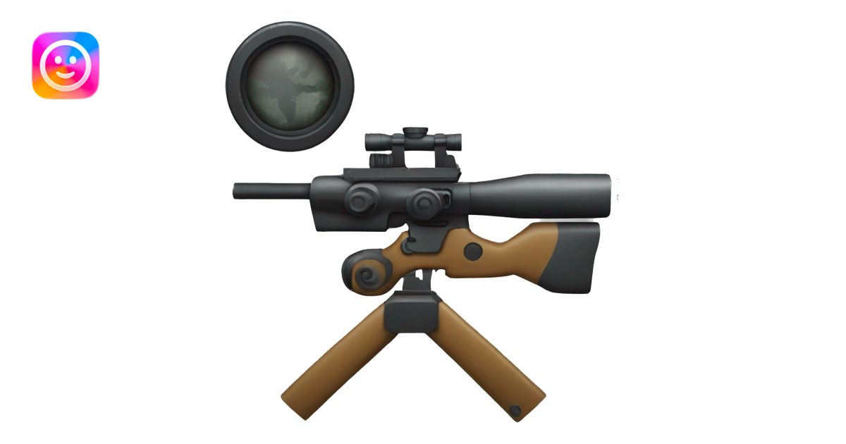 Sniper emoji | AI Emoji Generator
