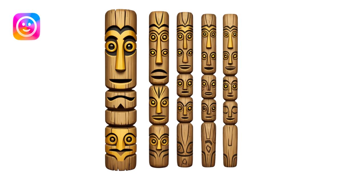 Totems emoji | AI Emoji Generator