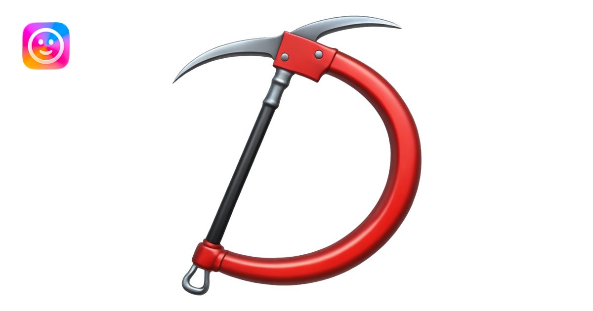 The Scythe of Death emoji | AI Emoji Generator