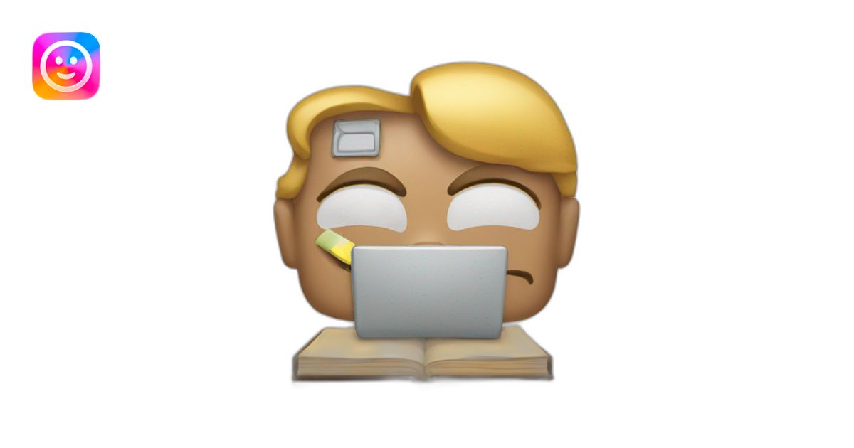 Home Work school emoji | AI Emoji Generator